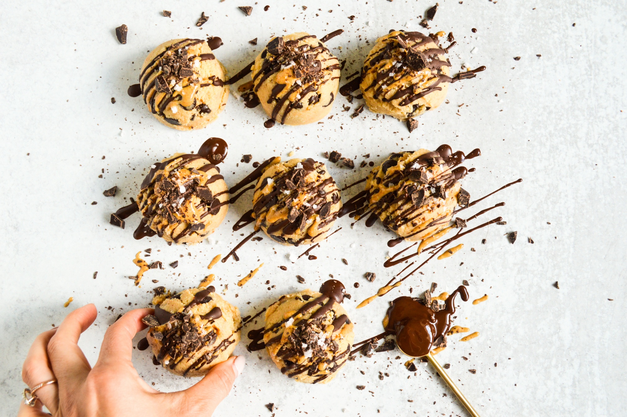 Gut-Friendly Chocolate Chip Cookie Dough Balls » So Fresh N So Green