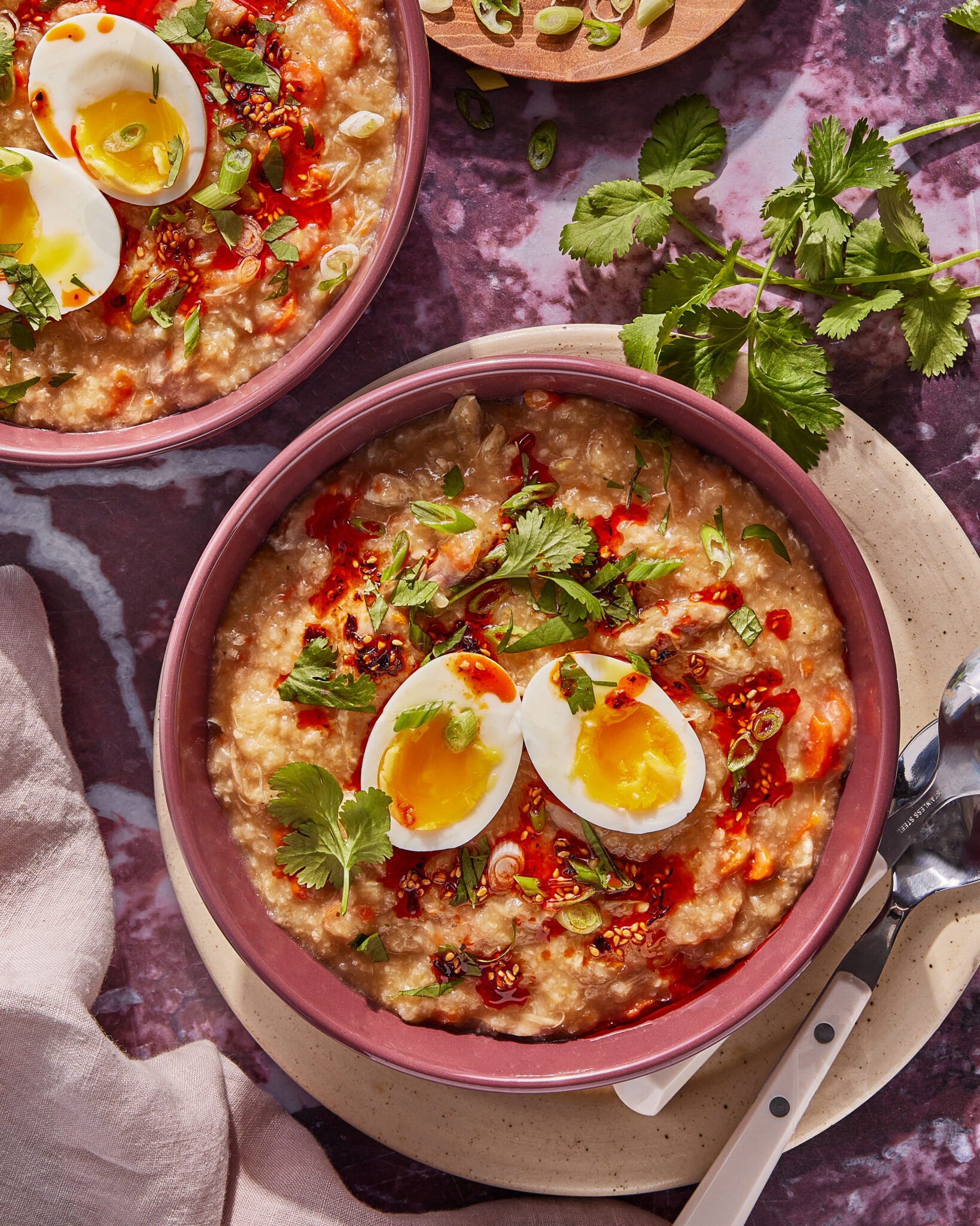 Ginger Miso Chicken Congee Recipe (Instant Pot + Slow Cooker Options ...